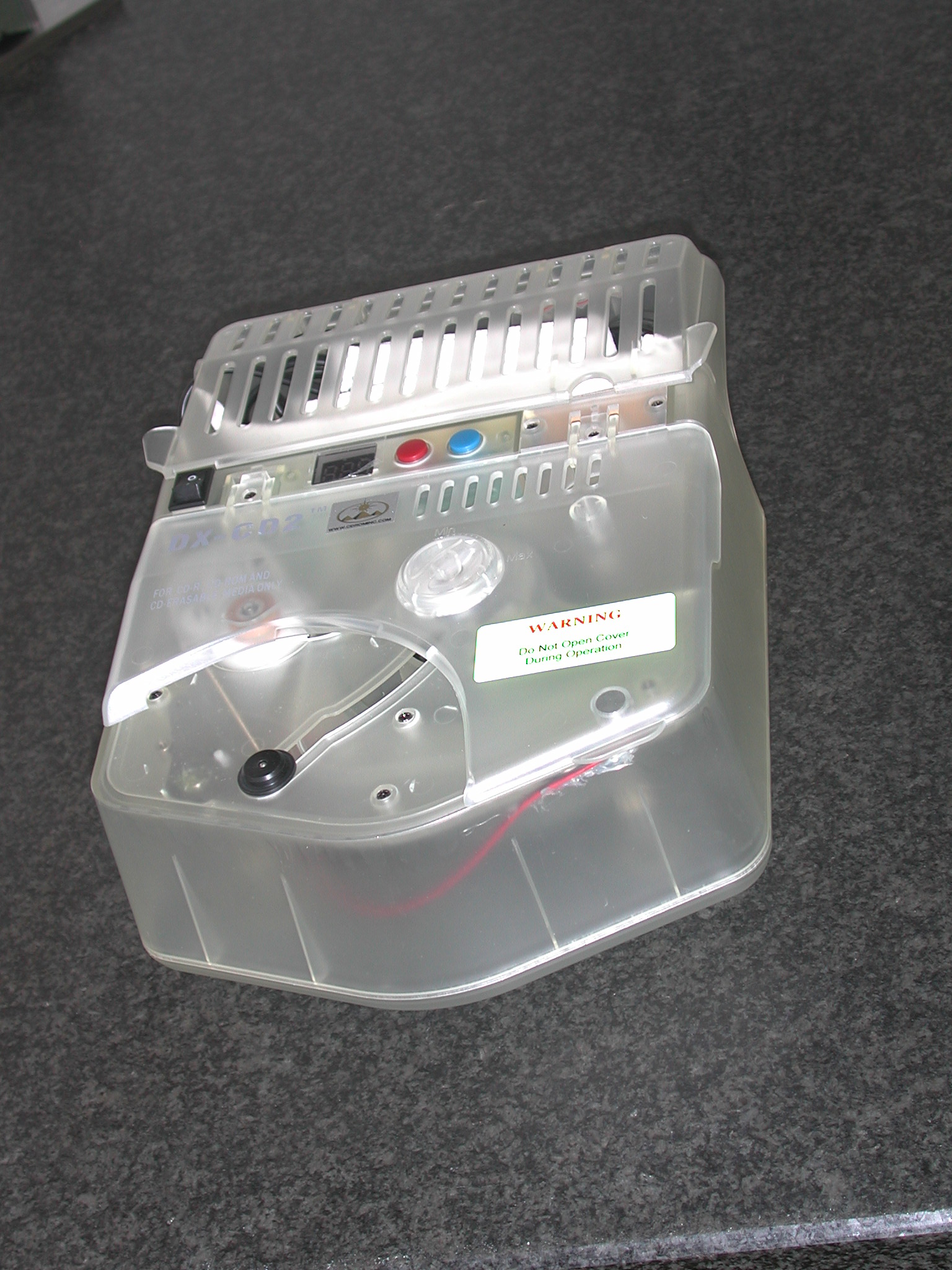 DX-CD2 Optical Disc Destruction Device: Standard 1 Yr Warranty | CD Rom Inc